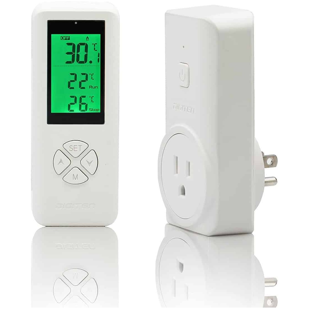 Programmable Outlet Plug-In Thermostat | Floormat.com