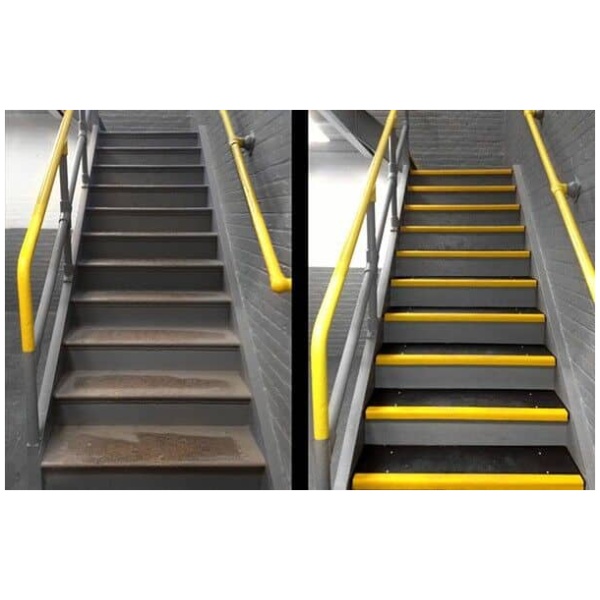 Grit Coated Fiberglass Step Covers | Floormat.com