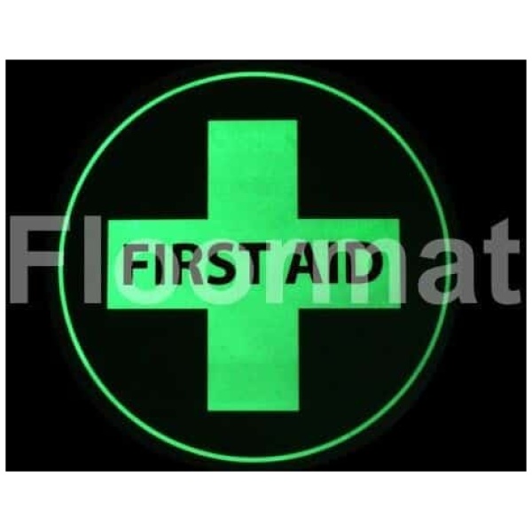 First Aid Photoluminescent | Floormat.com